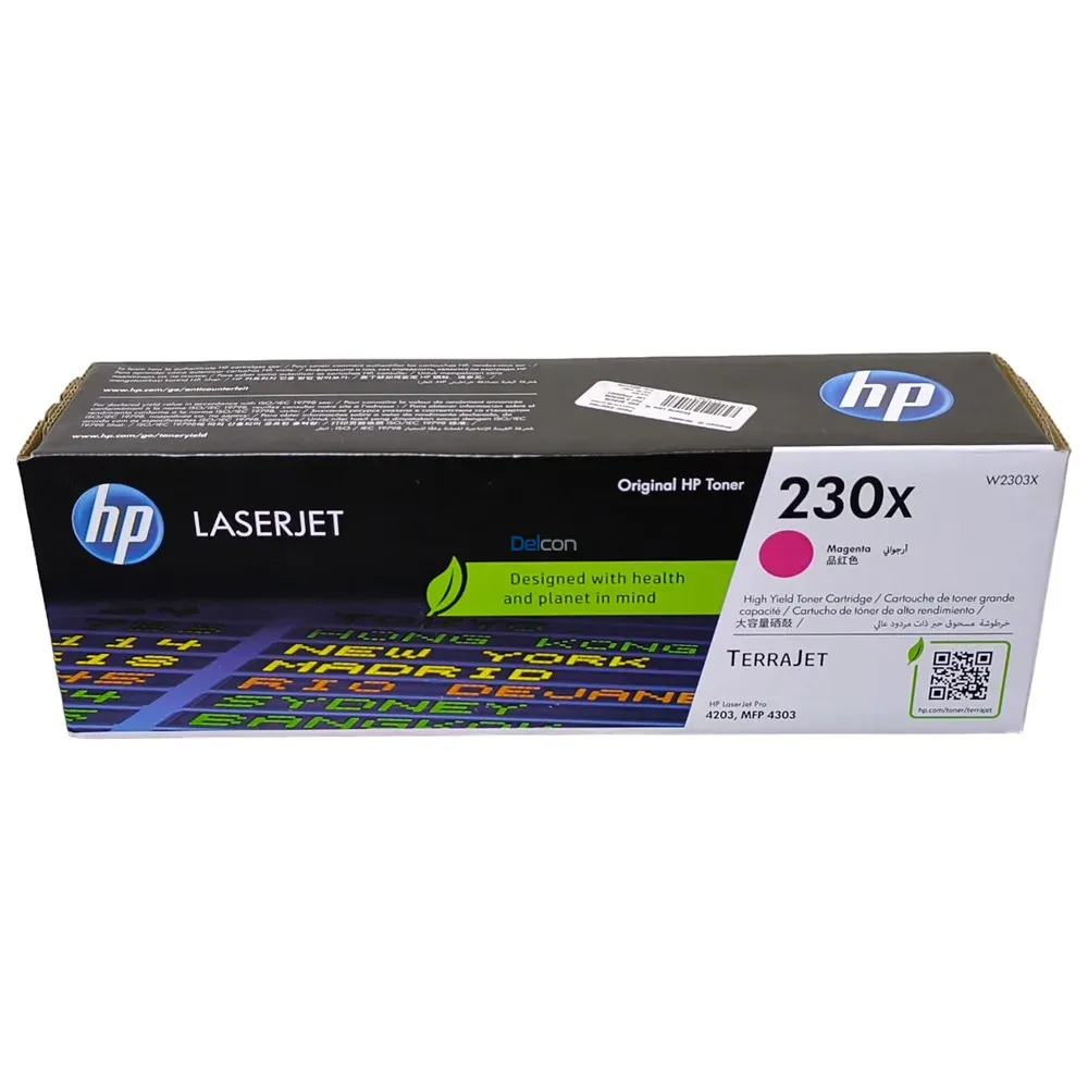 Toner Hp W2303X 230X LaserJet Pro 4203dw / MFP 4303fdw Magenta